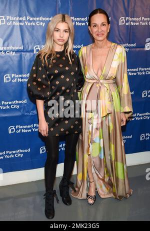 Fashion designer Cynthia Rowley, right, and daughter Kit Keenan attend ...