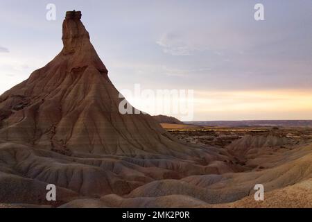 Saragossa in magic light and Bardenas Reales - a landscape from another ...