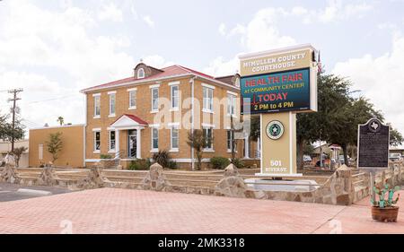 Tilden, Texas, USA - October 14, 2022: The McMullen County Courthouse ...