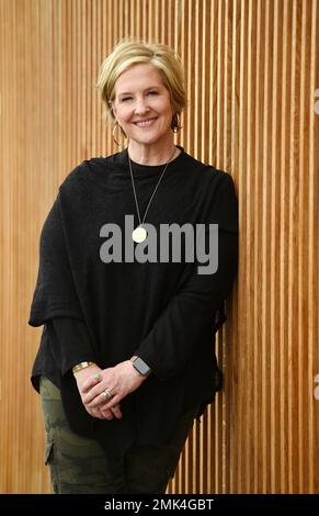 Research professor Brene Brown, star of the Netflix special "Brene Brown: The Call to Courage ...