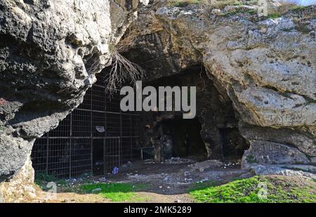 Located in Istanbul, Turkey, Yarimburgaz Caves are one of the oldest ...