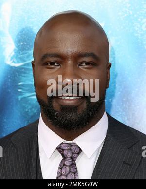Mike Colter arrives at the LA Premiere of "Breakthrough" at the Regency ...