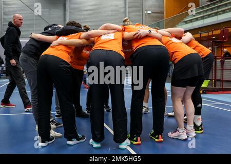 DEN HAAG, NETHERLANDS - JANUARY 28: Chloe Mayer of BC Duinwijck during ...