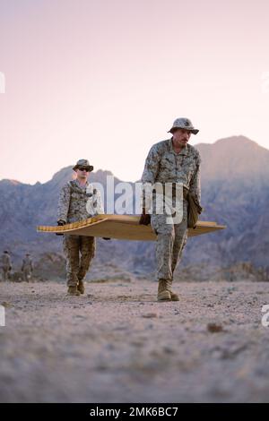 CAMP TITIN, Jordan - A U.S. Reserve Marine with the 4th Combat Engineer ...