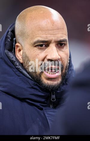 UTRECHT - AZ Alkmaar coach Pascal Jansen during the Dutch Eredivisie ...