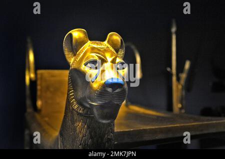 Tutankhamun exhibition, grave goods, replicas, Germany Stock Photo - Alamy