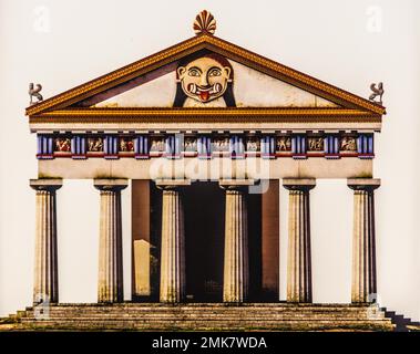 Archaeological site of the ancient etruscan city of Veii Stock Photo ...