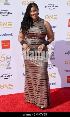 April Reign at the 50th NAACP Image Awards held at Dolby Theatre on ...