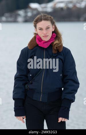 Lou Lampros attending a Photocall during the 30th Gerardmer ...