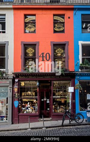 Official Harry Potter Shop in Victoria Street Edinburgh Stock Photo - Alamy
