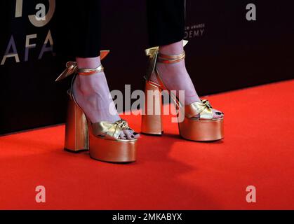 Malaysia actress Fish Liew poses on the red carpet of the Asian Film ...