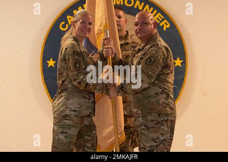 U.S. Army Maj. Gen. Jami Shawley, commanding general of the Combined ...