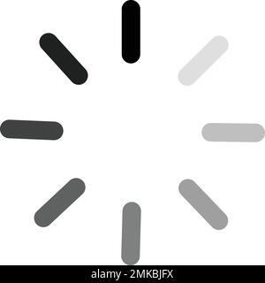 Loading icon. Video data load. Loading bar progress icon. Download ...
