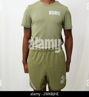 The male version of the latest iteration of the physical training ...