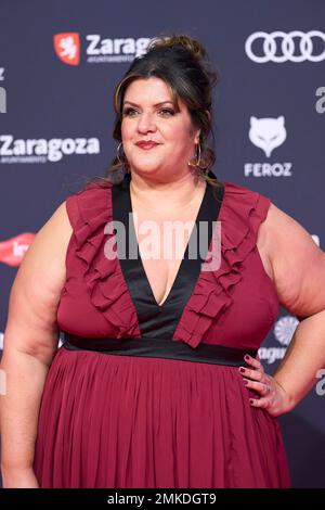 Coria Castillo attends the red carpet of the Feroz Awards 2026 at the ...