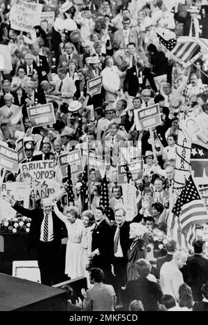 This was the Republican Convention scene on July 26, 1960 in Chicago as ...