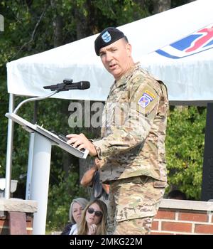 Maj. Gen. Milford H. Beagle Jr. (right) is promoted to the rank of ...