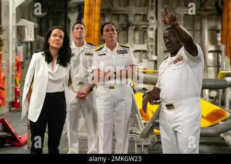 BALTIMORE (Sept. 8, 2022) Rear Adm. Nancy Lacore, Commandant, Naval ...