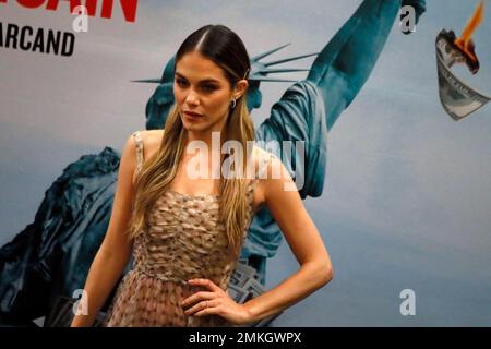 Actress Maripier Morin poses during a photocall for the French premiere ...