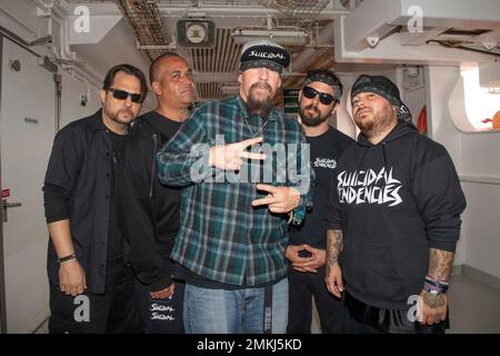 Ra Diaz of Suicidal Tendencies during Riot Fest at Douglas Park on ...