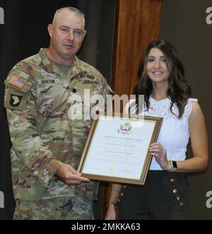 Lt. Col. Mike Barton, Commander of the Illinois Army National Guard's ...