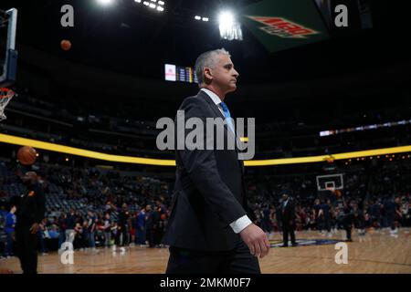 Phoenix Suns head coach Igor Kokoskov in the first half during an NBA ...