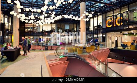 Warsaw, Poland. 1 December 2022. The interior of the Cambridge ...
