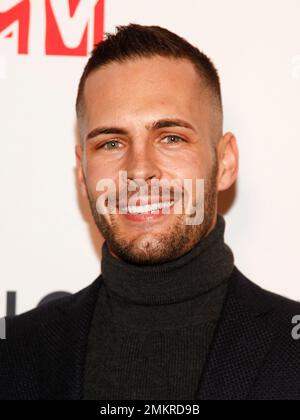 Alex Moffitt attends MTV's "Lindsay Lohan's Beach Club" series premiere ...