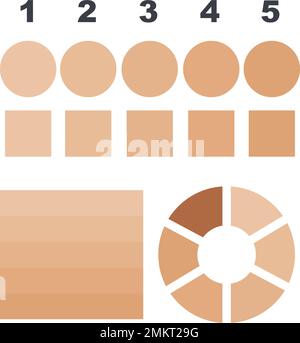 skin color palette level icon vector design Stock Vector Image & Art ...