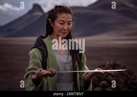 MICHELLE YEOH in THE WITCHER: BLOOD ORIGIN (2022), directed by SARAH O'GORMAN and VICKY JEWSIN ...