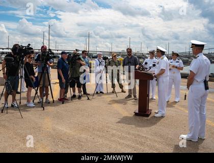 NORFOLK (Sept. 9, 2022) Rear Adm. David Patchell, vice commander of U.S ...