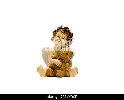 Cute Baby Eurasian Boy in a Baby seat car has his pacifier in his mouth ...