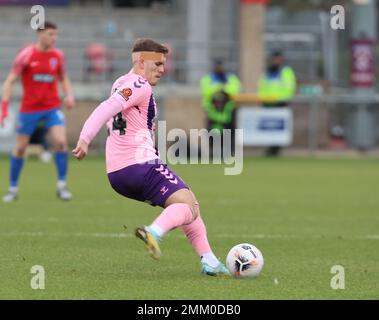 Charlie Cooper of Yeovil Town son of former footballer Mark Cooper and ...