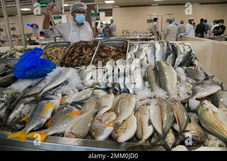 Fish Market at Ras Al Khaimah (RAK) (historically Julfar) is the ...