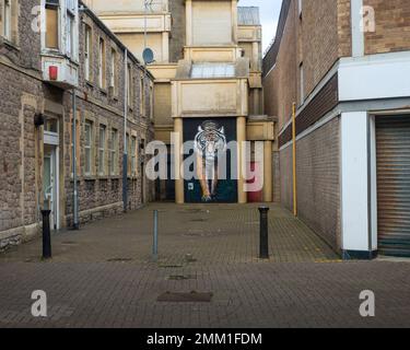 Weston-Super-Mare Regent Street probably 1920s Stock Photo - Alamy