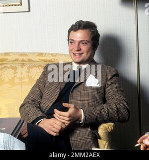1968 - Crown prince Carl Gustaf from Sweden and Pia degermark at party ...