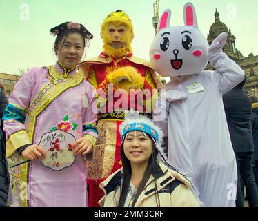 The Spring Festival lantern show of Golden Pebble Beach Botanical ...
