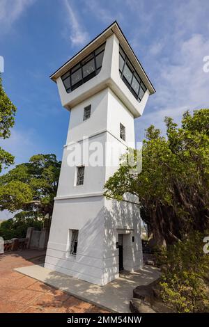 Sunny exterior view of the Anping Old Fort at Tainan, Taiwan Stock ...