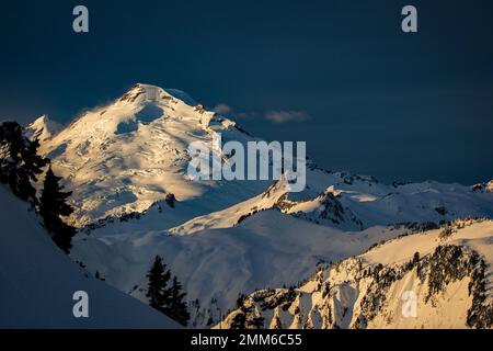Mt Baker Wilderness Winter Landscape PNW Stock Photo - Alamy