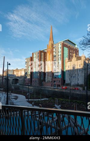 28 January 2023. Aberdeen,Scotland. This is The Point, Studios Co ...