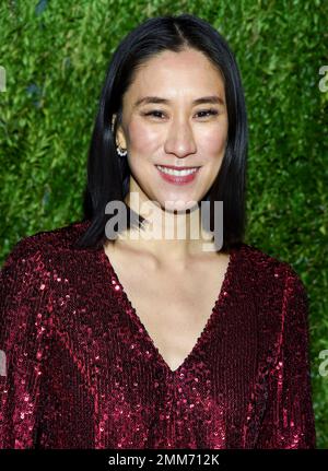 Eva Chen attends the CFDA Fashion Awards at Cipriani South Street on ...