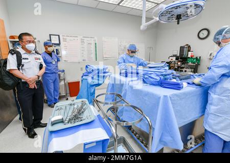 Maj. Gen. Toshimitsu Ito, Commandant, Medical Service School, Japan ...