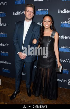 Rafael Casal, left, and Constance Wu arrive at IndieWire Honors on ...