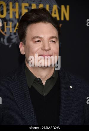 Actors Mike Myers attends the premiere of "Bohemian Rhapsody" at The ...