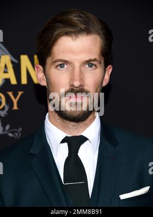 Actor Gwilym Lee attends the premiere of "Bohemian Rhapsody" at The ...