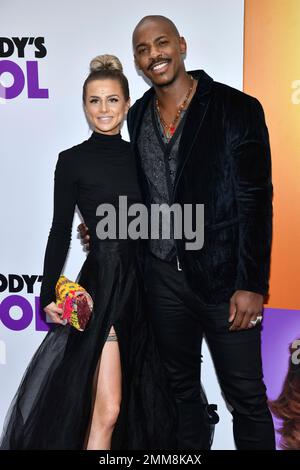 Frida Kardeskog and Mehcad Brooks attend premiere of Netflix A Fall ...