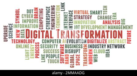 Transformation word cloud concept on white background Stock Photo - Alamy
