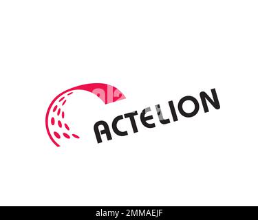 Actelion, white background, logo, brand name Stock Photo - Alamy
