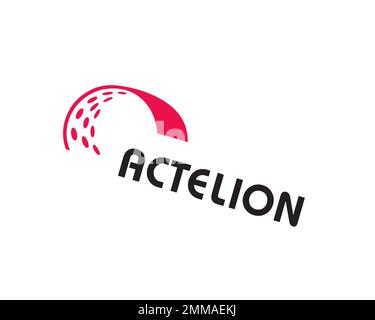 Actelion, white background, logo, brand name Stock Photo - Alamy