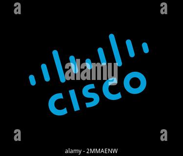 Cisco Systems, Logo, Black background Stock Photo - Alamy